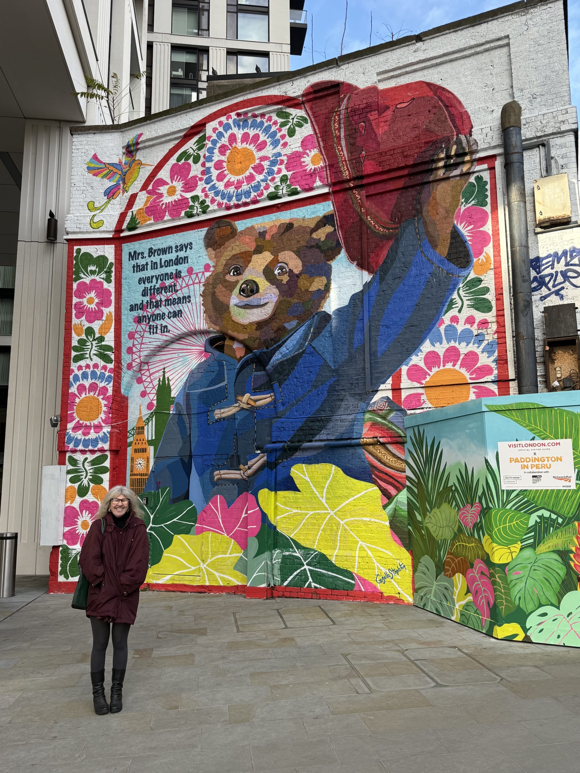 Paddington is everywhere in London at the moment when he is supposed to ...